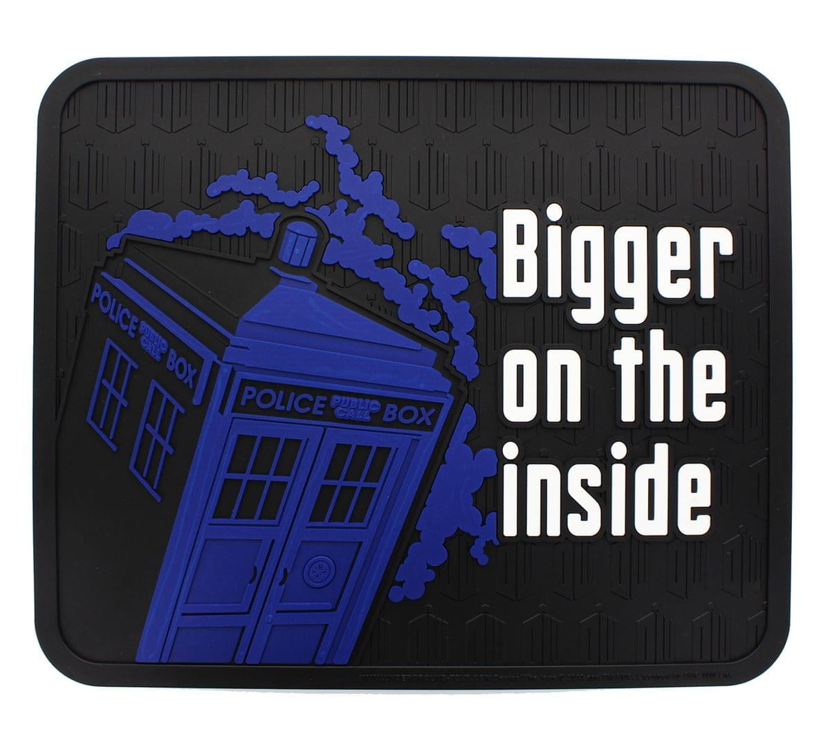 Doctor Who TARDIS Bigger on the Inside 16" x 13.5" Rubber Mat - Walmart.com