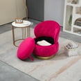 360 Degree Swivel Cuddle Barrel Accent Chair, Modern Round Armchair ...