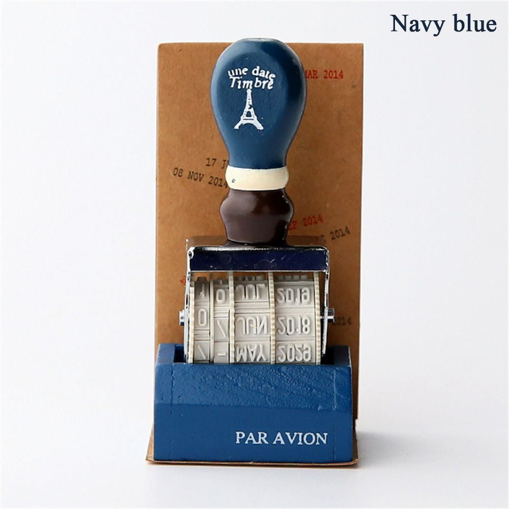 Literary Retro Crafts Year Month And Day Precision Press Date roller ...