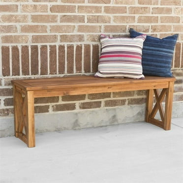 Outdoor 4-foot Wood Atlantic Bench - Walmart.com