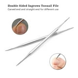 Toe Nail File Foot Nail Care Hook Ingrown Double Ended Ingrown Toe ...