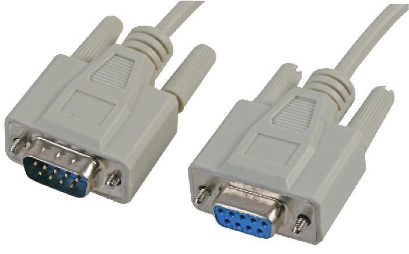 PRO SIGNAL - 9 Pin D-Sub (DB9) Female to Male Lead, 1m - Walmart.com