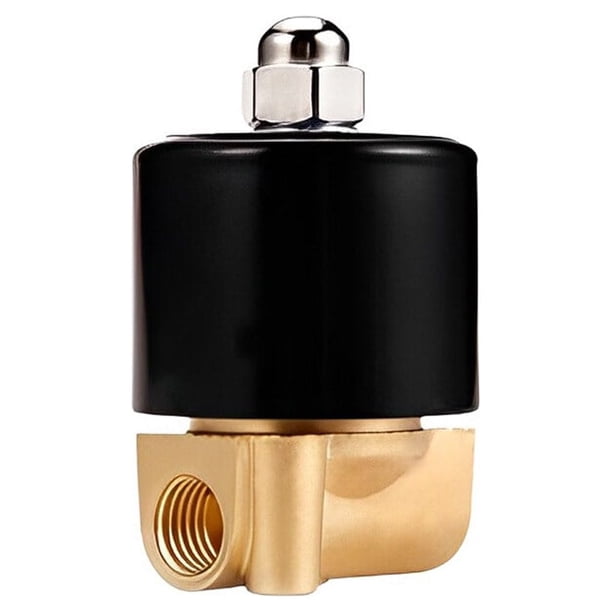 2W-025-08 G1/4in Brass Valve Pressure Normal Closed Device 2 Way ...