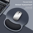 Ergonomic Memory Foam Keyboard Wrist Rest Mousepad Rest for Computer ...