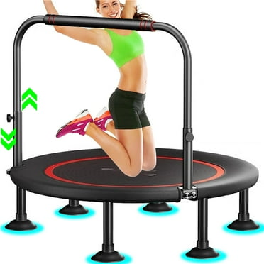 Trampoline For Fitness 48" Foldable Mini Trampoline Max Load 300lbs ...