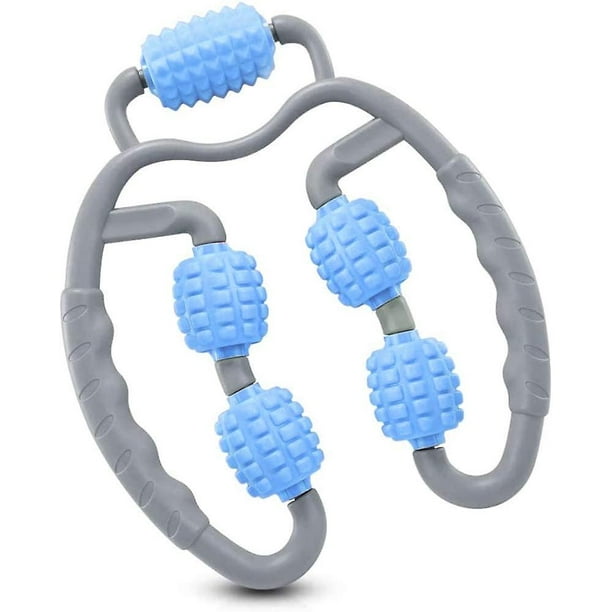 Muscle Massager, Ring Foam Massage Roller Clamp,handheld Leg Massager ...