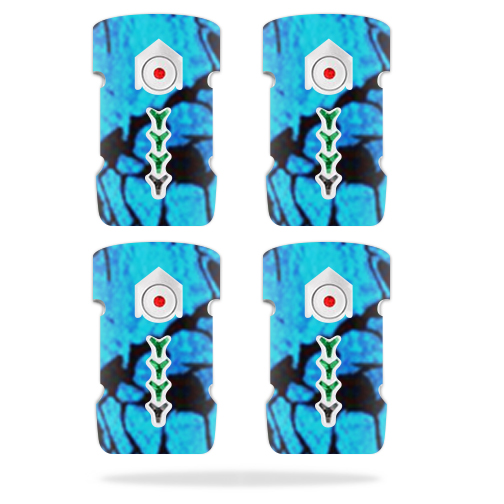 Skin Decal Wrap Compatible With DJI Inspire 1 Battery Batteries (4 pack ...