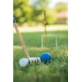 Triumph 6-Player Beginner Backyard Croquet Set Includes 6 Wood Mallets ...