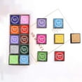RETON 20 Colors Washable Ink Pad Stamps, Rainbow Craft Ink for Paper ...