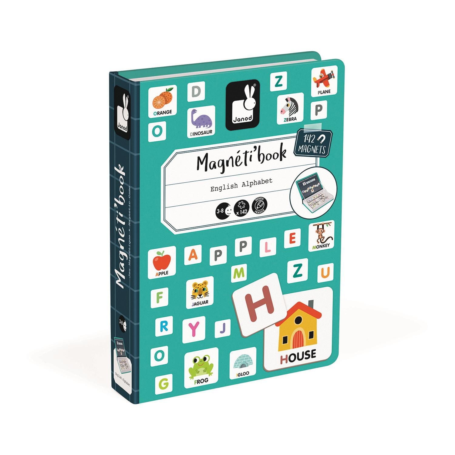 Click here for Janod • English Alphabet Magnetibook • 3 To 8 Year... prices