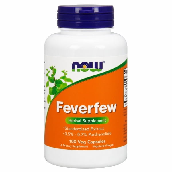 Supplement Now Foods Feverfew 100 cápsulas (paquete de 2) | Walmart en ...