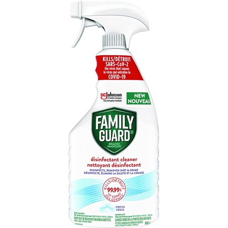 Family Guard Brand Disinfectant Cleaner Trigger, Kills 99.99% of Germs ...