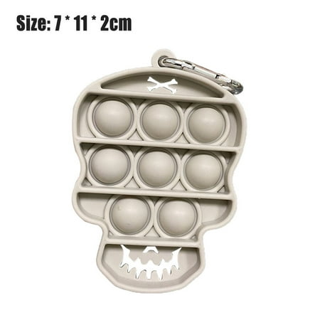 Push Pops Bubble Keychain Stress Relief Special Toys Exercise Mind Toys ...