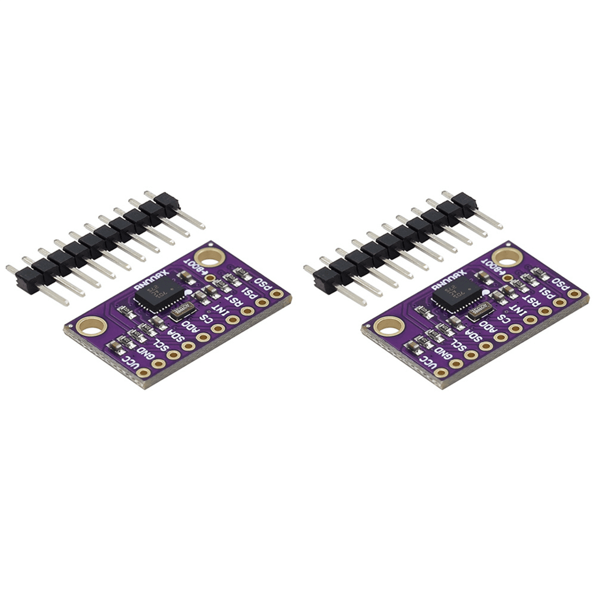 2X - BNO080 BNO085 BNO086 AR VR IMU Módulo de Sensor AHRS de 9 Ejes y 9 ...