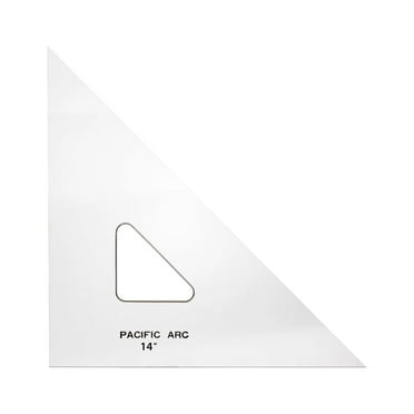 Bloc Loc Half Square Triangle Acrylic Ruler 1.5'' - Slip-Free, for ...