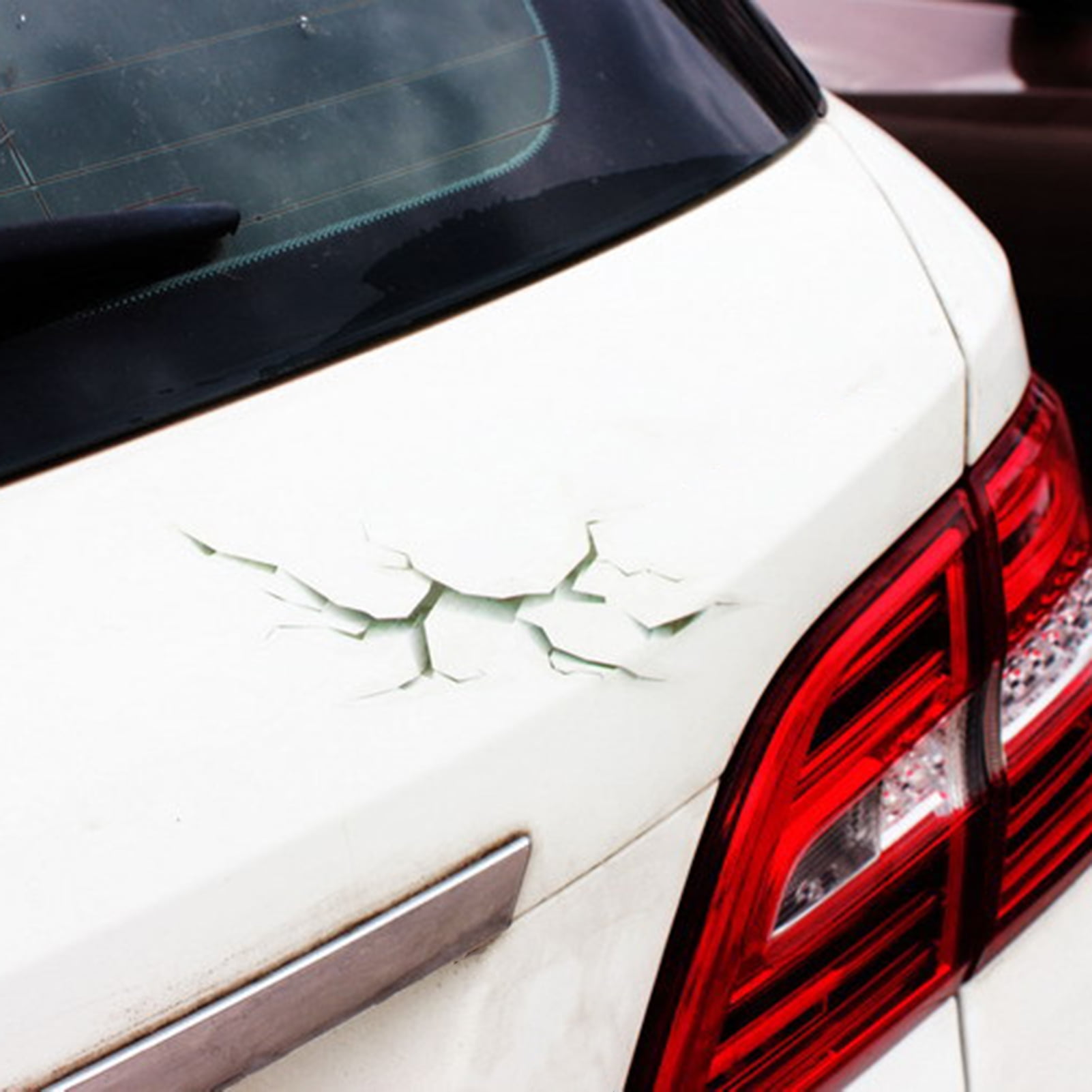 Walbest 3D Car Stick Creative Modified Sticker Eye Peeking Waterproof ...