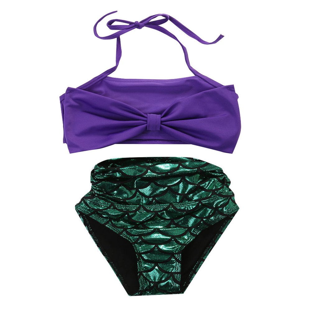 Click here for Generic Girls Mermaid Swimmable Bikini Swimwear Sw... prices