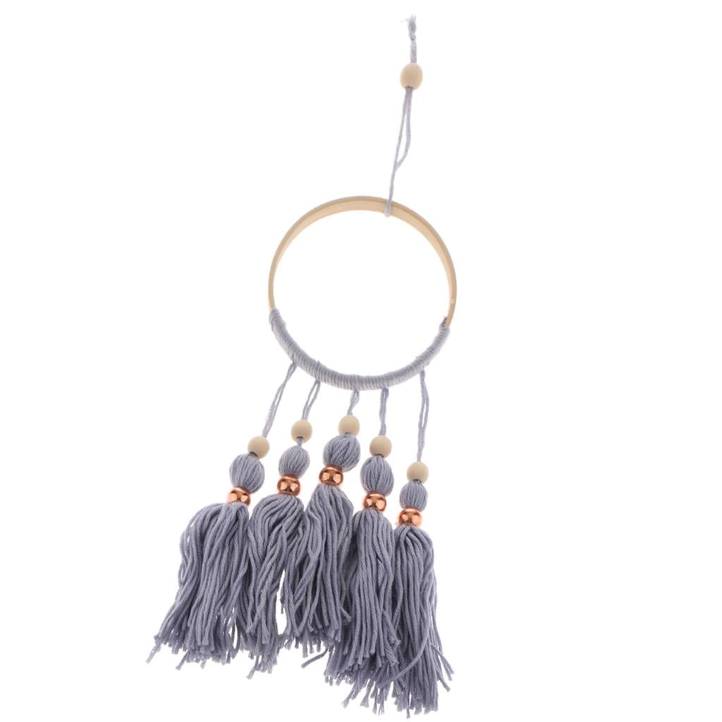 DIY Hanging Wood Tassels Ornament Craft Gift For Baby Shower Photo ...