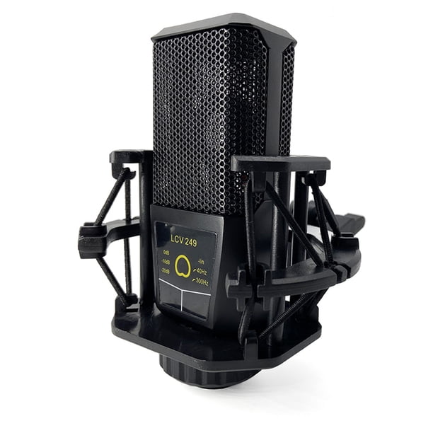 Condenser Recording Microphone Square Multi-function Microphone with ...