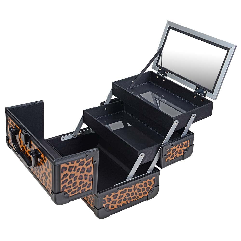 Seya Leopard Rolling Makeup Case | Saubhaya Makeup