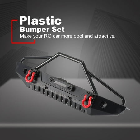 AXIAL SCX10 CNC Front & Rear Bumper Kit Bull Bar for 1/10 RC Crawler ...