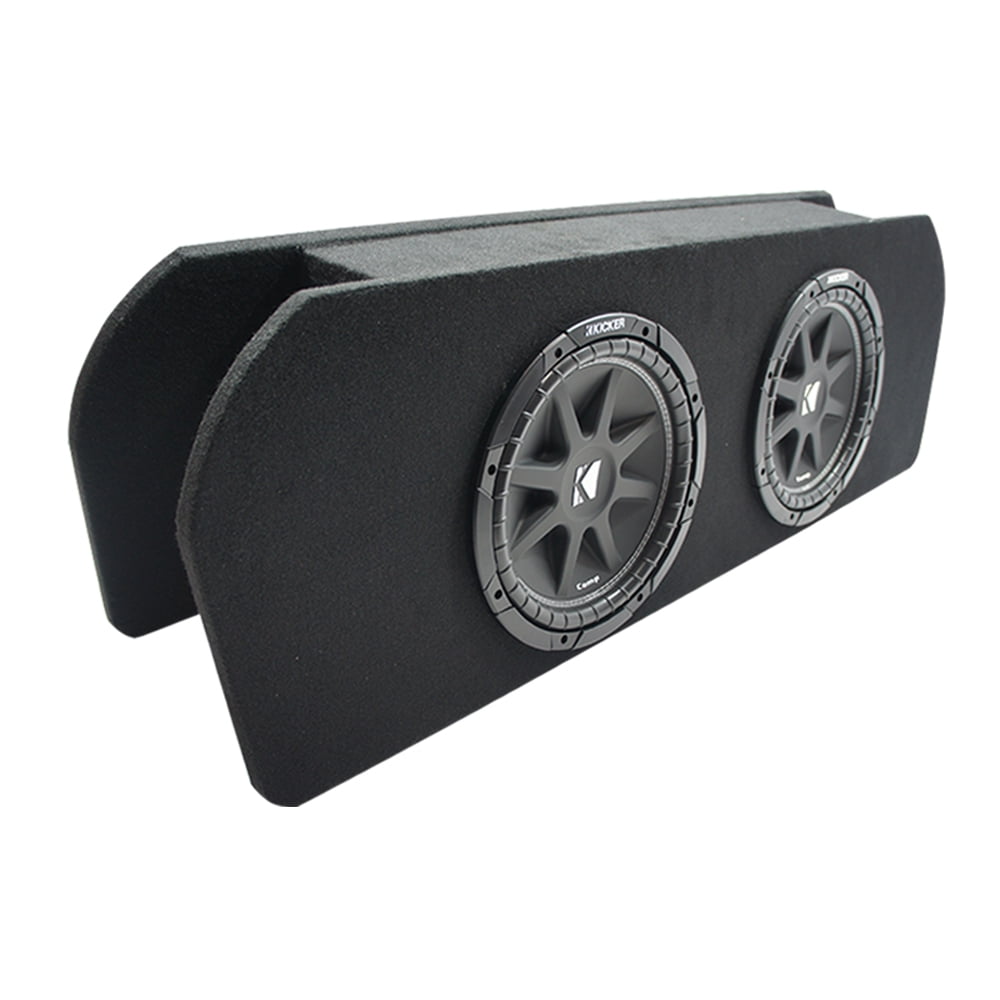 2016 - UP Ford Mustang Coupe Kicker Comp C12 Dual 12" Custom Sub Box ...