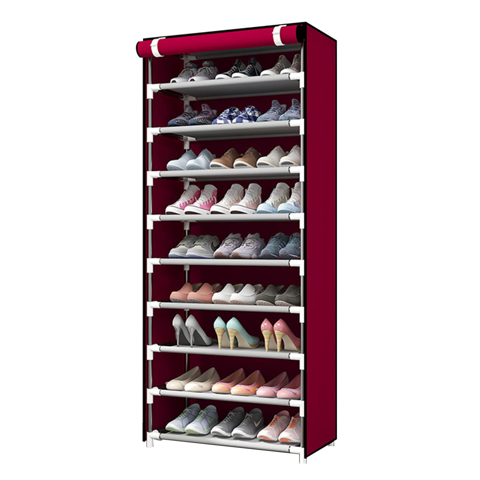 Click here for Viferr Shoe Cabinet 10 Tier Dustproof Strong Beari... prices