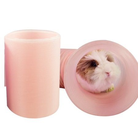 3.28ft Pet Tunnel Creative Lovely Plastic Rabbit Tunnel Pet Toy for ...