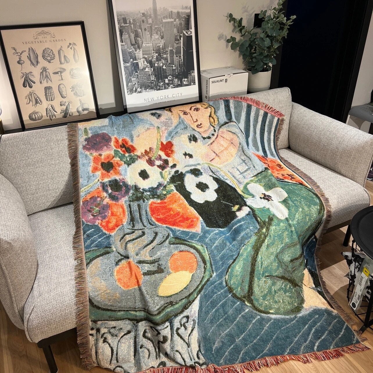 Fine Art Inspired Throw Blanket - Walmart.com