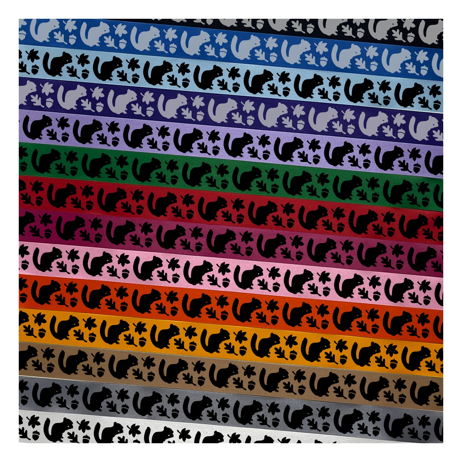 Squirrel Chipmunk Eating Solid Satin Ribbon for Gift Wrapping Bows ...