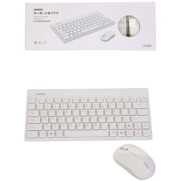 Miniso Wireless Keyboard Mouse Combo Compact Wireless Keyboard And Mouse Set 2 4g Ultra Thin