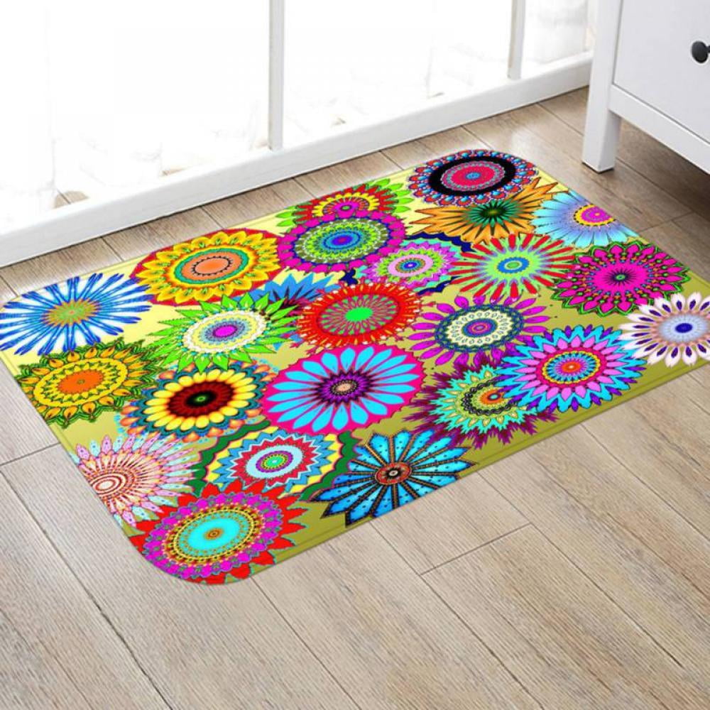 3D Non-slip Kitchen Large Floor Mats Rug Door Runner Hallway Room Soft ...