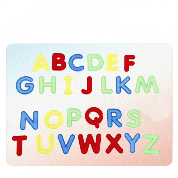 3-Inch Transparent Letters, 26 Early Childhood Education, Puzzle ...