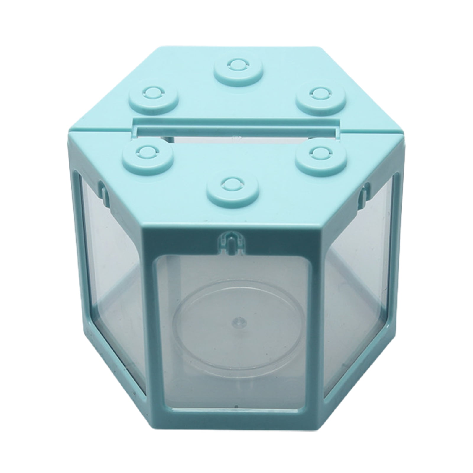 Ventilated Fish Tank - Stackable Plastic Micro Landscape Rotatable ...