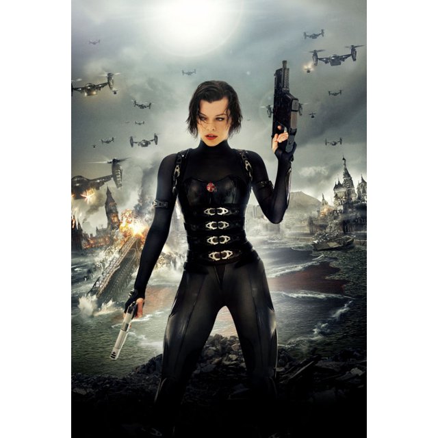 Resident Evil Retribution Movie Poster 16"x24" Poster Medium Art Poster ...
