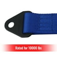 Ikon Motorsports 18" Blue Limit Strap w/ Shock Bolts Fits Trucks SUVs ...