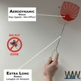 W4W, Bug & Fly Swatter, 6 Pack, Extra Long Handle 20.5" - Walmart.com