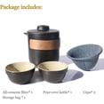 Pour Over Coffee Maker - All-Ceramic Drip Set, Single Serve Coffee ...