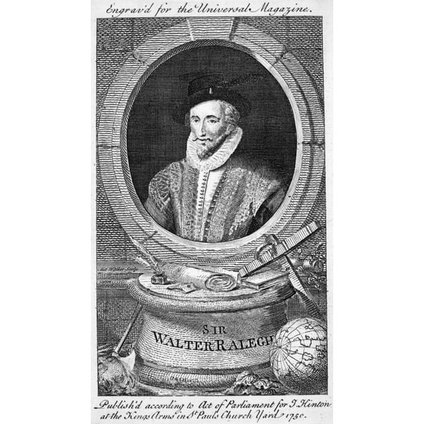 Sir Walter Raleigh /N(1552-1618). English Adventurer, Courtier, And ...