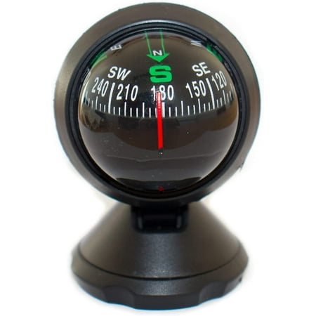 IBAOLEA Car Compass Ball Mini Compass Adjustable Ball Compass with ...