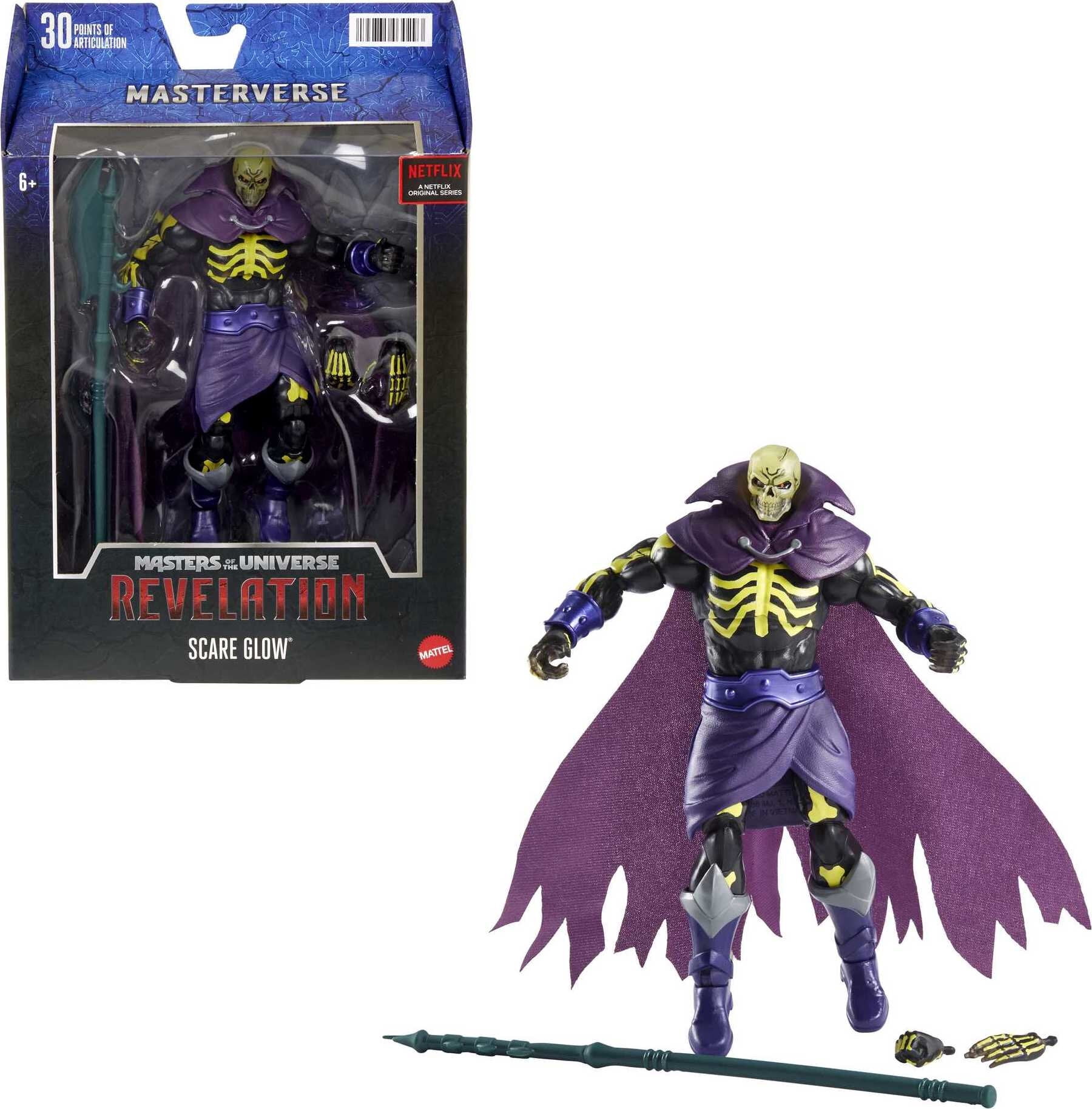 Masters of the Universe Masterverse Scare Glow Action Figure – BrickSeek