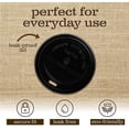 200 Pack 8 oz Disposable Lids for Paper Hot Cups - Fits Coffee ...