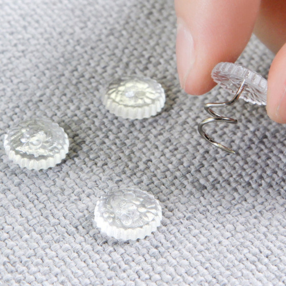 Click here for Whamvox 60pcs Transparent Twisted Pins For Upholst... prices