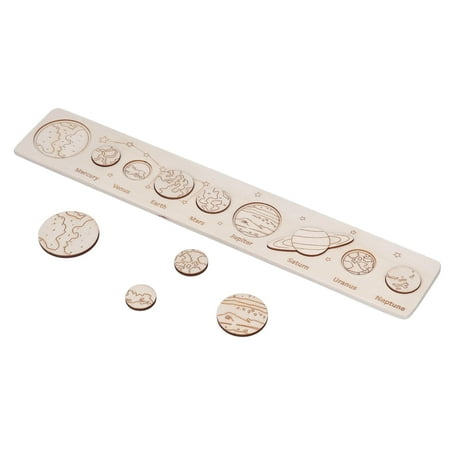 Solar System DIY Board, Improve Imagination Composite Wood Solar System ...