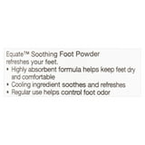 Equate Soothing Foot Powder, 7 oz HSA/FSA Eligible - Walmart.com