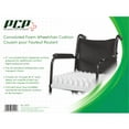 PCP Convoluted Foam Wheelchair Cushion, Blue, HSA/FSA Eligible ...