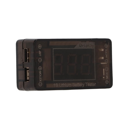 Aramox 1S Battery Tester Indicator Checker for MOLEX JST MCPX MCX Plug ...