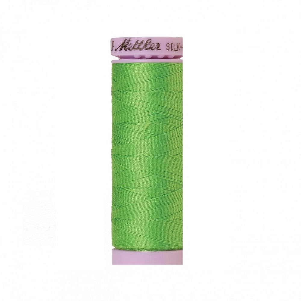 Light Kelly Green Silk-Finish 50wt Solid Cotton Thread - 164yd ...