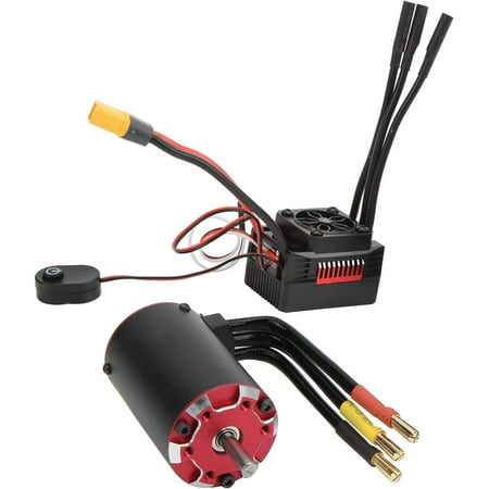 RC Car Motor ESC Combo 3660 3200KV 4 Pole Supersonic Brushless Sensor ...