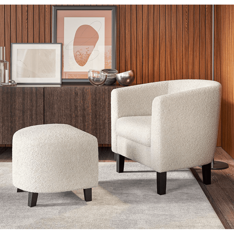 Club chair and ottoman set store